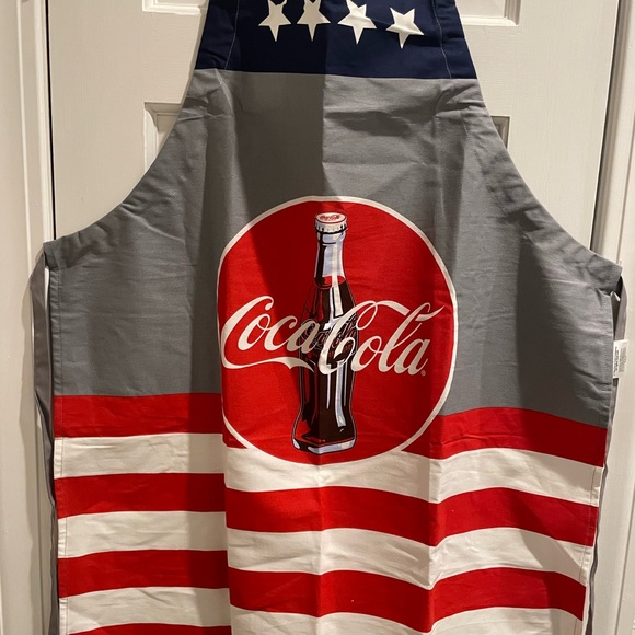 Coca Cola | Kitchen | Cocacola Apron 0 Cotton Patriotic Stars And ...